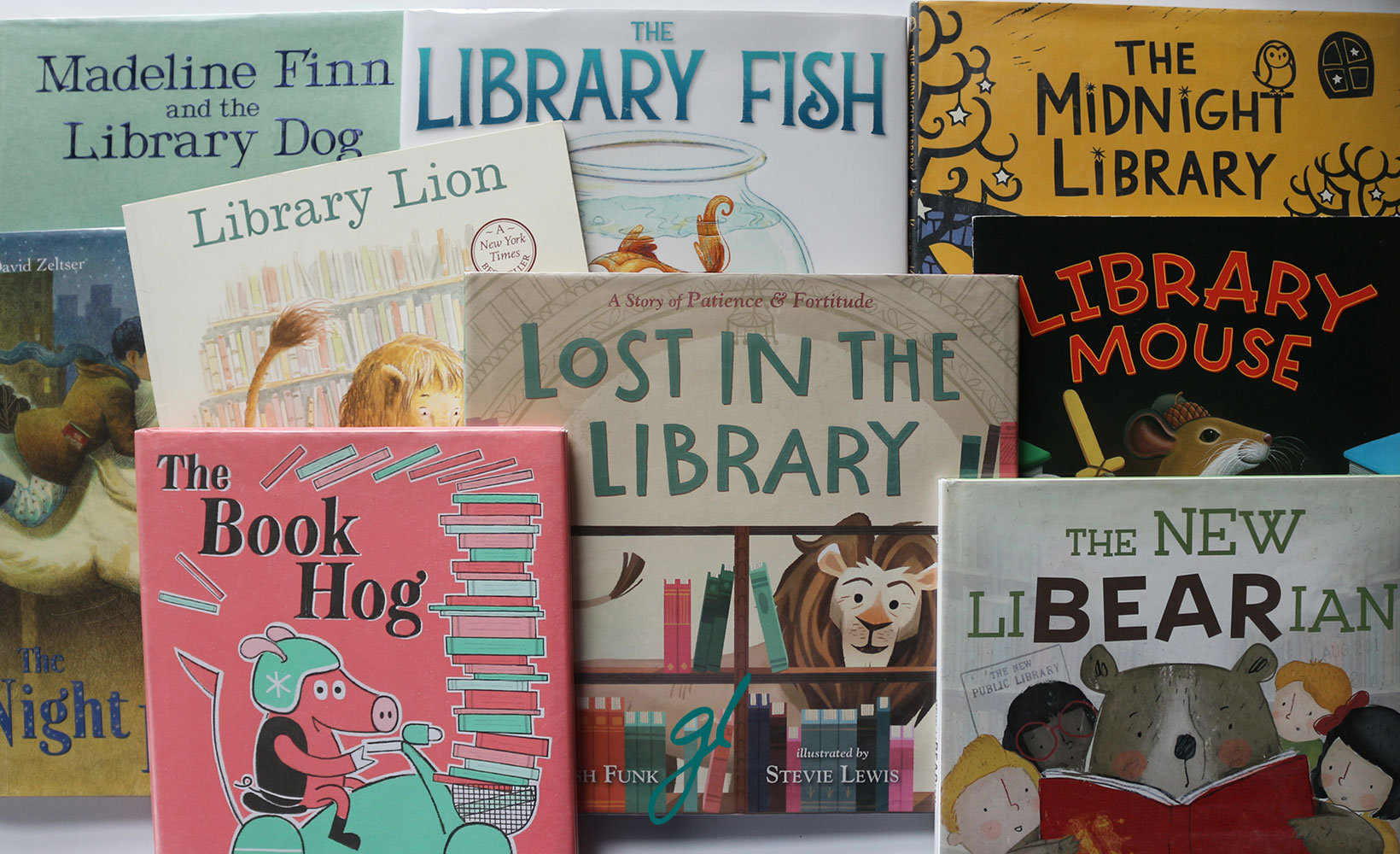 Picture Books About Animal Friends at the Library - Gretchen Louise